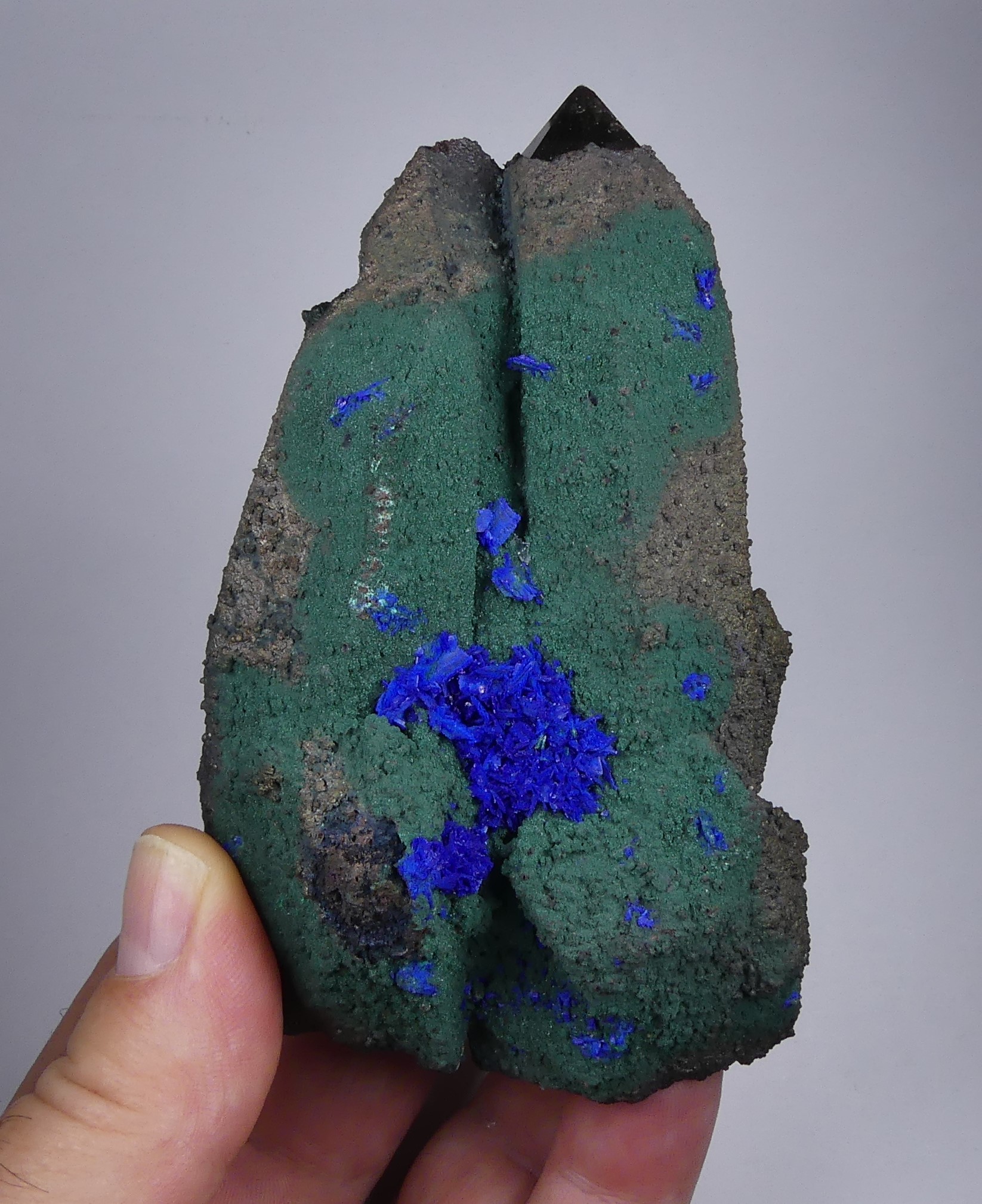 QUARTZ, AZURITE, MALACHITE - Morocco - GFS0033 - MCP Gallery