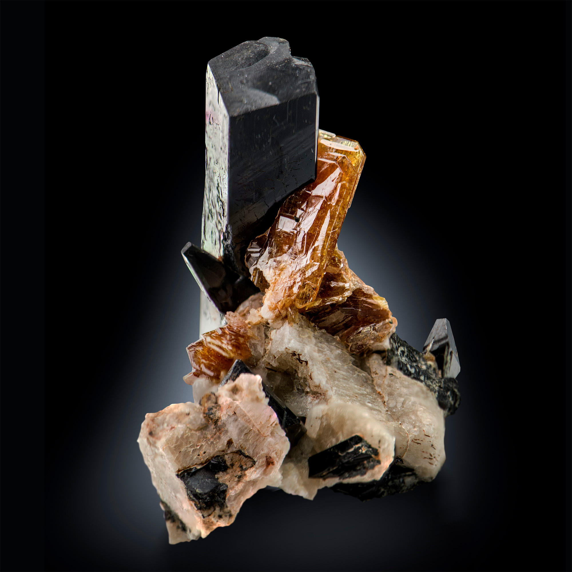 MONAZITE, AEGIRINE - Malawi - GFS0411 - MCP Gallery